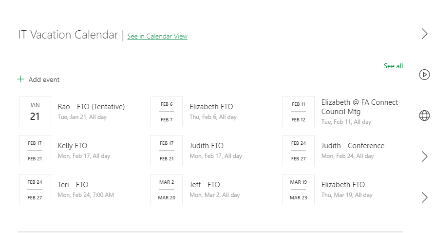 Link SharePoint Calendar To Outlook Second Harvest Of Silicon Valley
